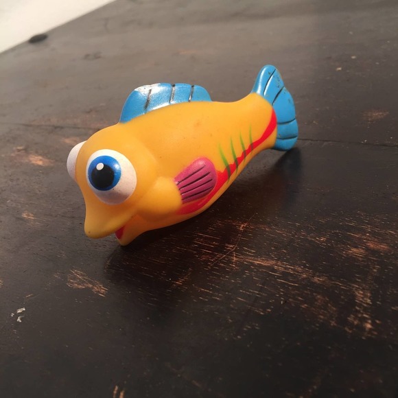 nobrand | Toys | Yellow Fish Action Figure Toy | Poshmark